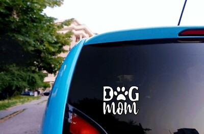 Dog Mom Car Decal | eBay