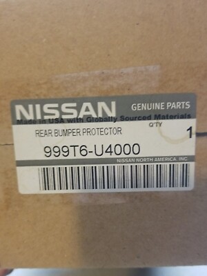 NEW OEM Nissan 2016-2018 Altima Rear Bumper Protector 999T6-U4000 | eBay