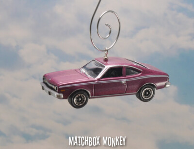 1974 Plum Polly AMC Hornet Custom Christmas Ornament Classic Muscle Car ...