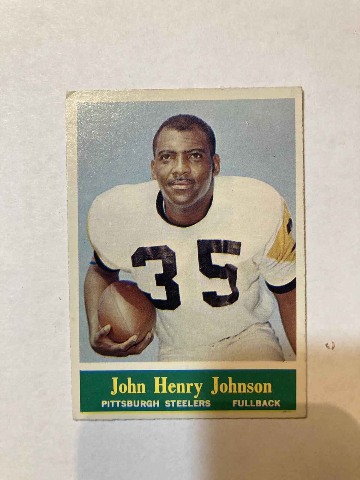 1964 Philadelphia John Henry Johnson Pittsburgh Steelers # 144 | eBay