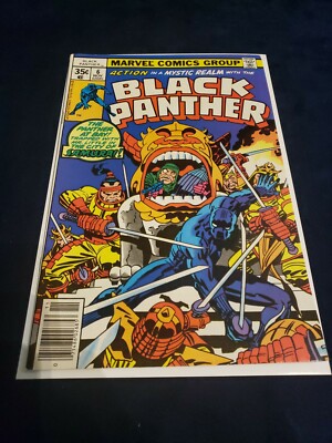 Black Panther #6 1st Appearance Jakarra Jack Kirby Art 1977 Marvel ...