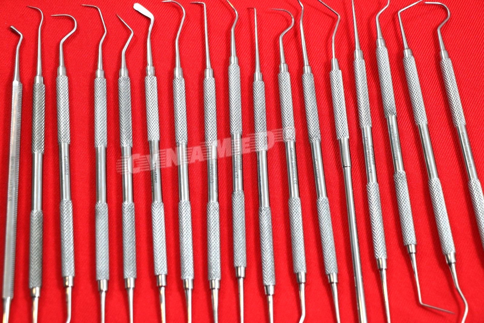 17 EA Tooth Scraper Dental Calculus Remover Plaque Tartar Scaler ...