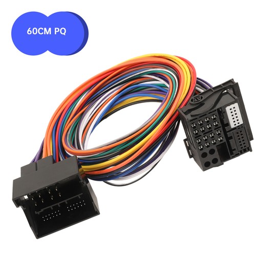 60cm PQ Extension 40 Pins Adapter Wiring Harness Car Radio Stable Power ...