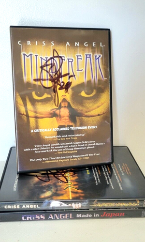 Criss Angel Mindfreak Signed Autographed DVD Magician Illusionist | eBay