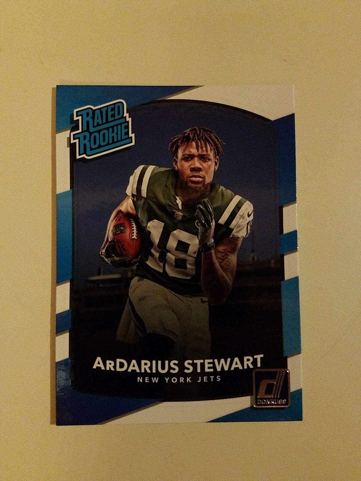 2017 Donruss ArDarius Stewart RC #303 Rated Rookie New York Jets Panini ...