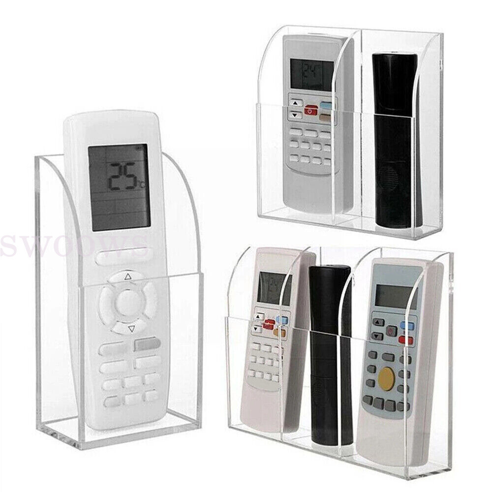 TV Air Conditioner Remote Control Holder 1~3 Case Wall Mount Organizer ...