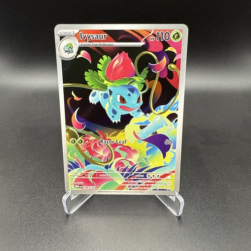 Pokemon TCG Mega Evolution 134/132 Ivysaur Illustration Rare | eBay