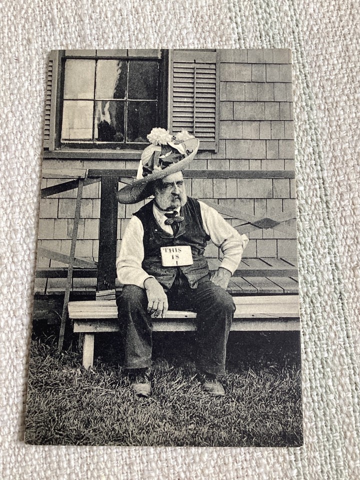 2 Nantucket E.P.F. Gardner Poets Corner Peanut Man Boyer Postcard PC | eBay