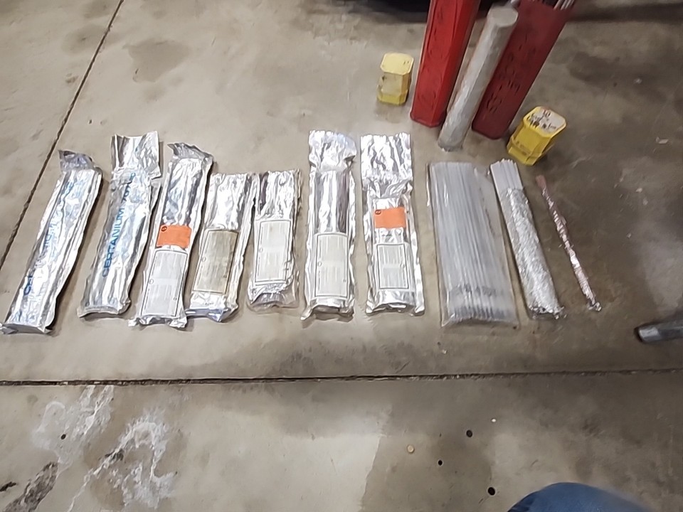 48 + LBS CERTANIUM ALLOY WELDING ROD AND OTHER VARIETIES. Price ...