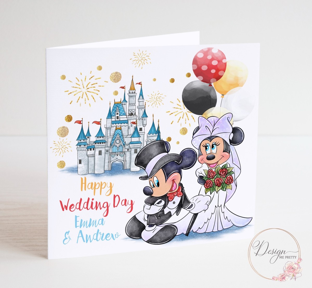 Mickey Minnie Mouse Wedding