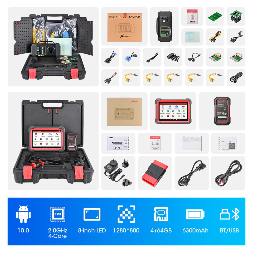 2025 LAUNCH X431 IMMO PLUS PAD VII Key Programming Car Diagnostic Tool ...