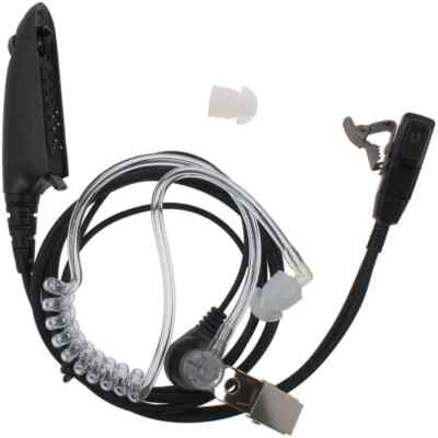 PTT Earpiece for Motorola GP328 GP338 GP329 GP339 GP340 GP360 GP380 W ...