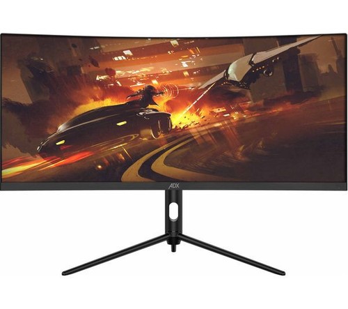 ADX A30A3M25 WIDE FULL HD 30" CURVED LCD GAMING MONITOR 1080P 1MS 200Hz ...