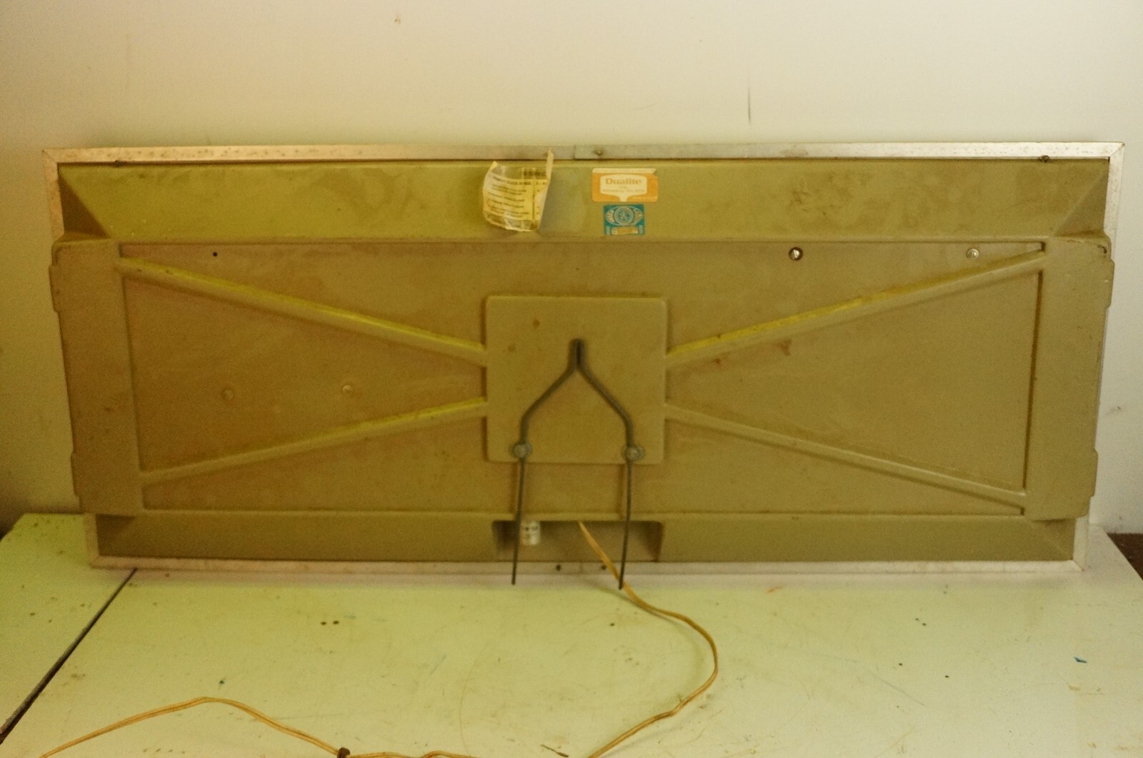 Vintage Economy POWER KING Tractor Light Up Sign with Clock All Gear ...