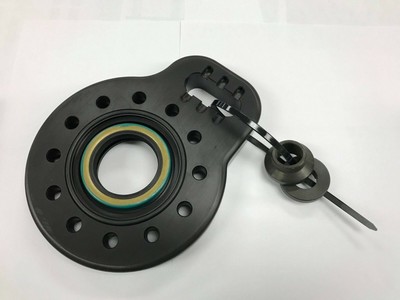 QUICK CHANGE ALUMINUM PINION PLATE 12-BOLT WITH SEAL AND HARDWARE ...