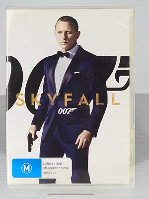 Skyfall DVD James Bond 007 Daniel Craig 9321337145389 | eBay Australia