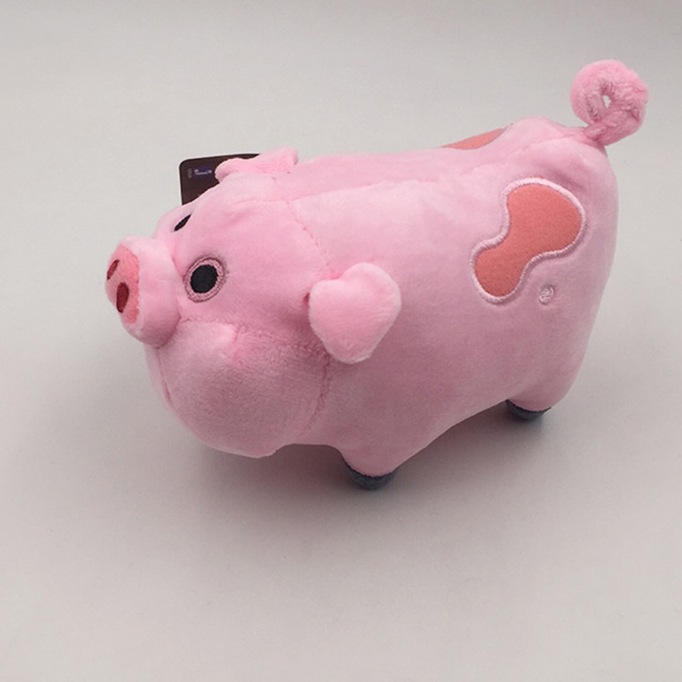 NEW Gravity Falls Waddles Pig Mabel Barfing Plushes Dolls Kids Toy Xmas ...