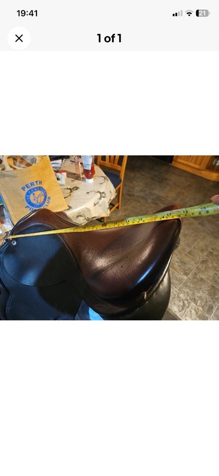 Superb Black Country Wexford Jump Saddle 17” Brown Medium In Ex Con | eBay