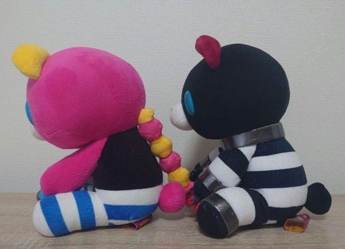 Chax GP Gloomy Bear x Nanbaka Plush 15 & Uno #493 Used set of 2 Japan ...
