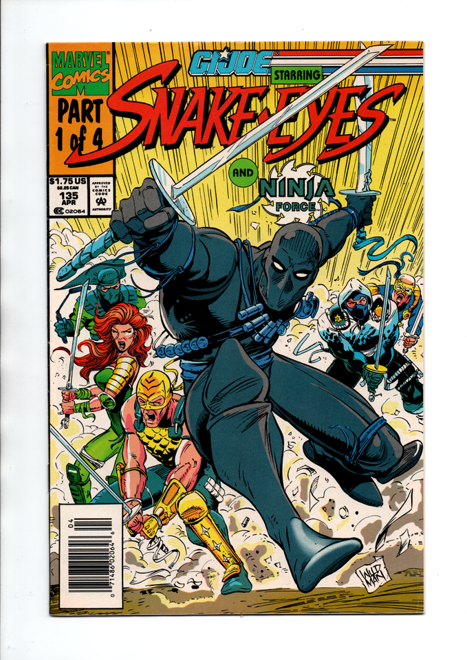 G. I. Joe Starring Snake Eyes And Ninja Force Part 1 of 4 with Trading ...