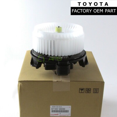 GENUINE TOYOTA HIGHLANDER LEXUS ES300h A/C BLOWER MOTOR W/FAN OEM 87103 ...