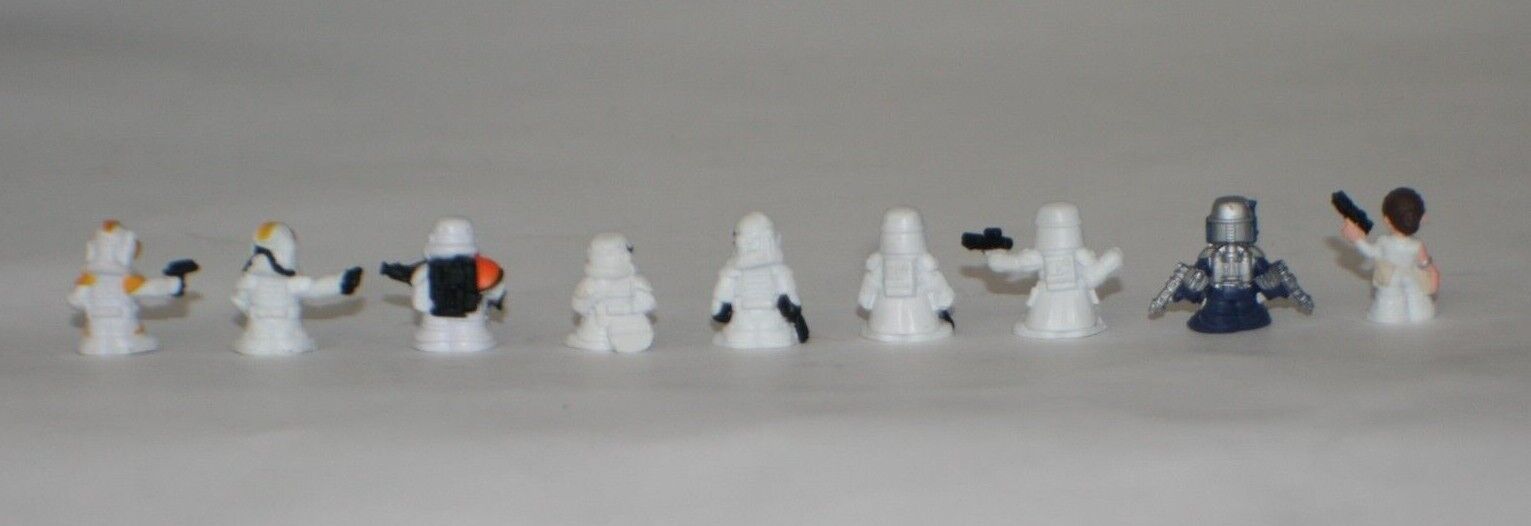 Star Wars Fighter Pods Storm Troopers Mandalorian Clones Micro Heroes ...