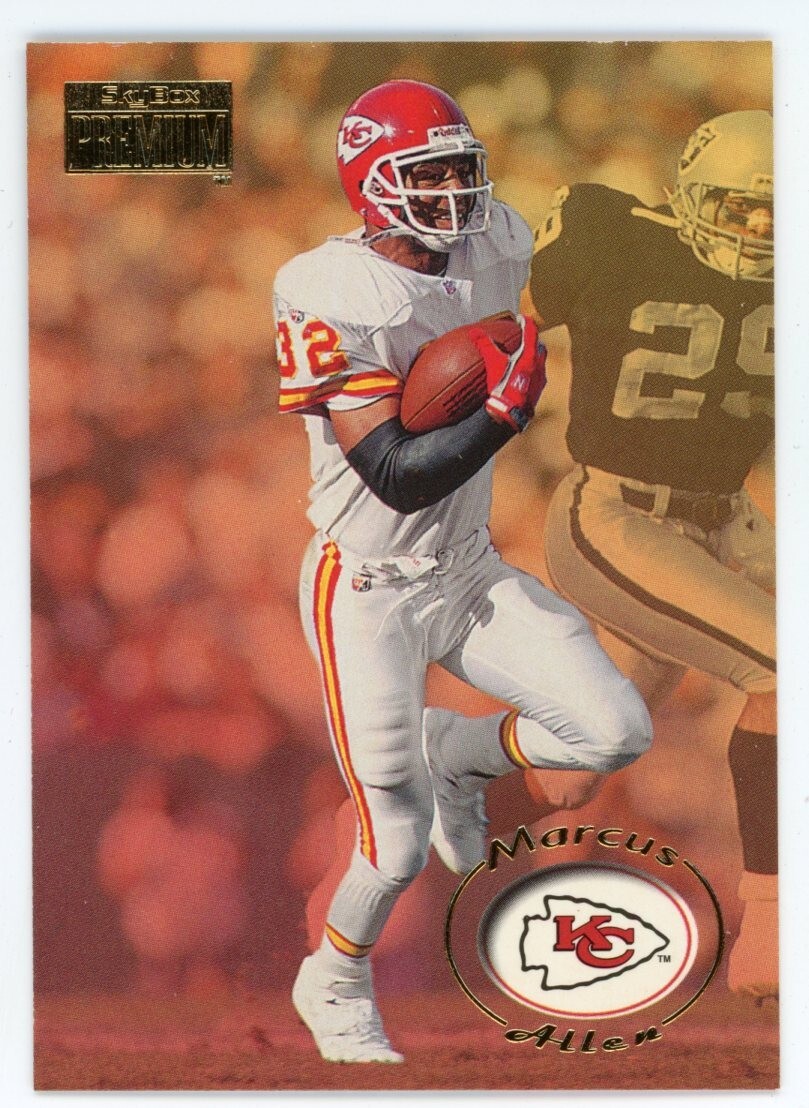 1996 SkyBox Premium Card #83 Marcus Allen Kansas City Chiefs Football ...