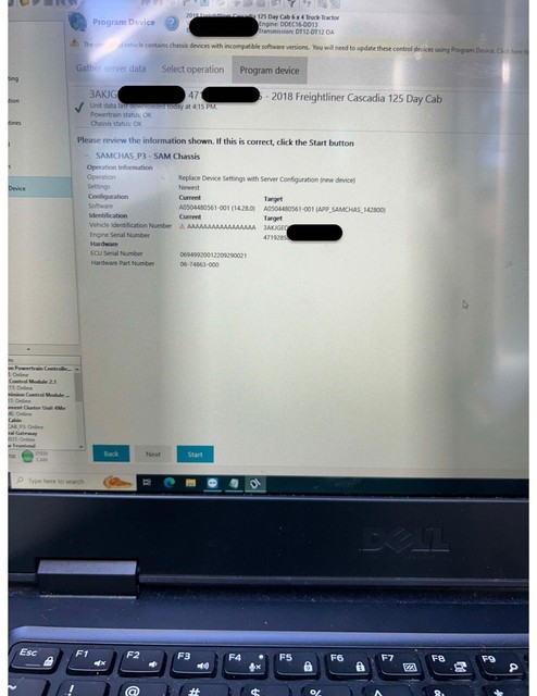 Detroit Diesel DDE Ea0034461002 CPC Module Cpc4 NAFTA a 003 446 10 02 / ...