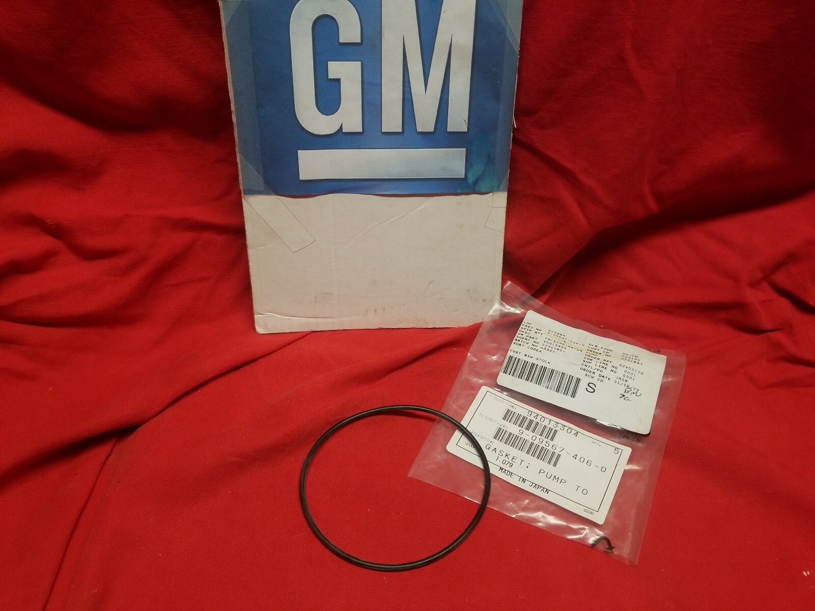 NOS GM ACDelco Water Pump Gasket 94013304 | eBay