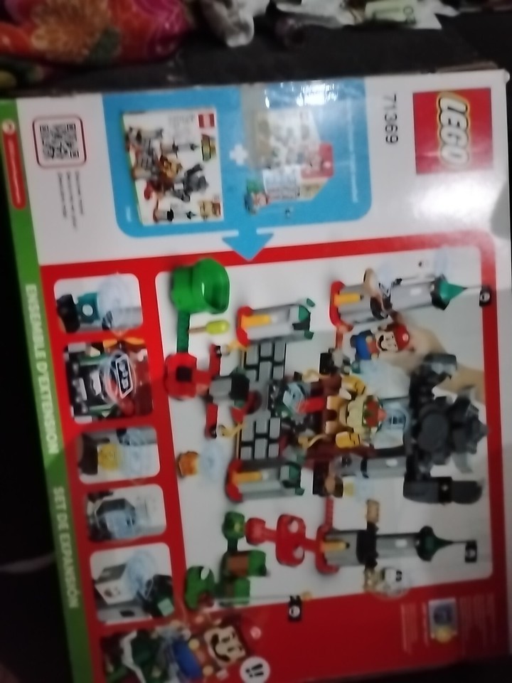 LEGO Super Mario: Bowser's Castle Boss Battle Expansion Set (71369 ...