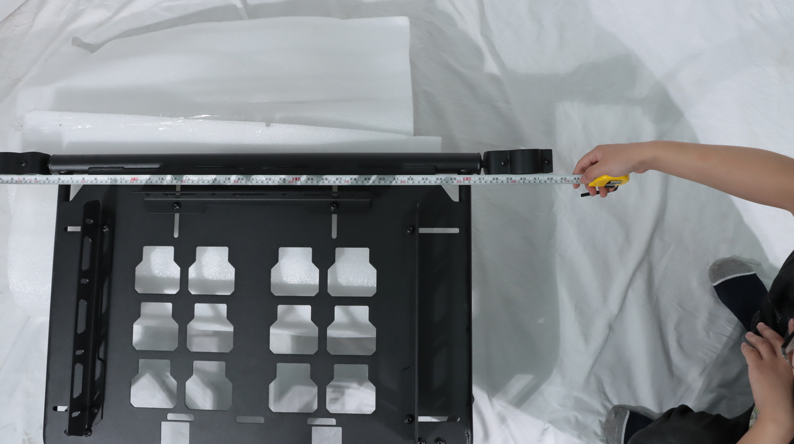 Adjustable Rear Bed Cargo Luggage Rack For 2022-2025 Polaris RZR Pro R ...