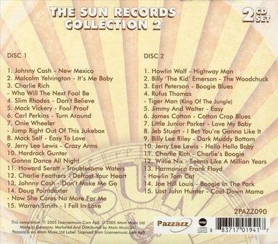 VARIOUS ARTISTS - THE SUN RECORDS COLLECTION, VOL. 2 NEW CD ...