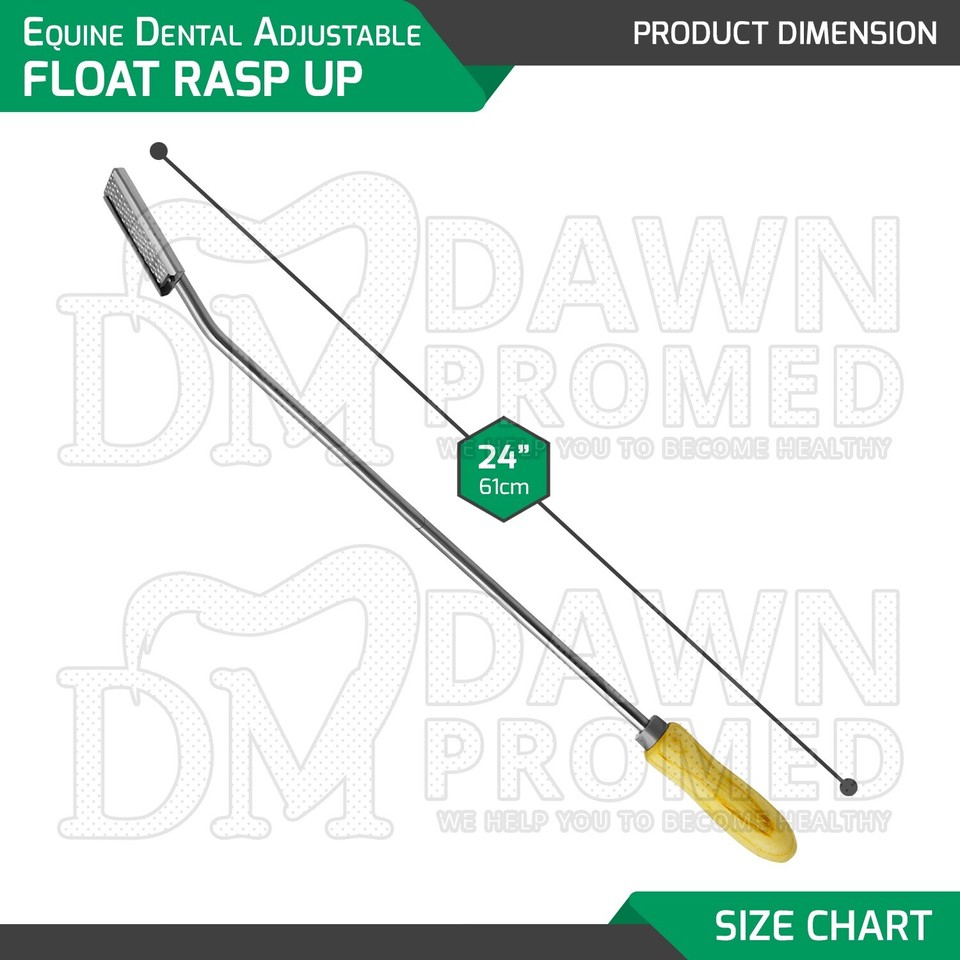 Equine Dental Adjustable Float Rasp Up Angle Horse Veterinary ...