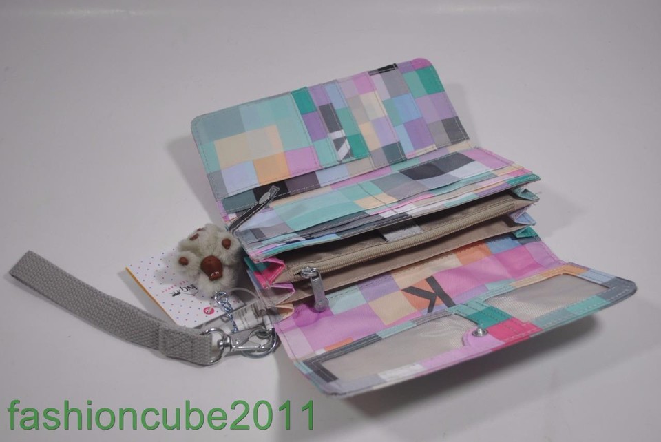 New With Tag Kipling RUBI Large Wallet / Wristlet with Furry Monkey | eBay