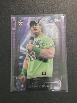 2021 Topps WWE Undisputed Purple /99 John Cena #74 | eBay