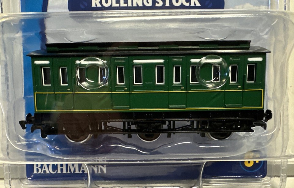 Bachmann HO Scale Thomas & Friends Emily's Coach / Passenger Car #76042 ...