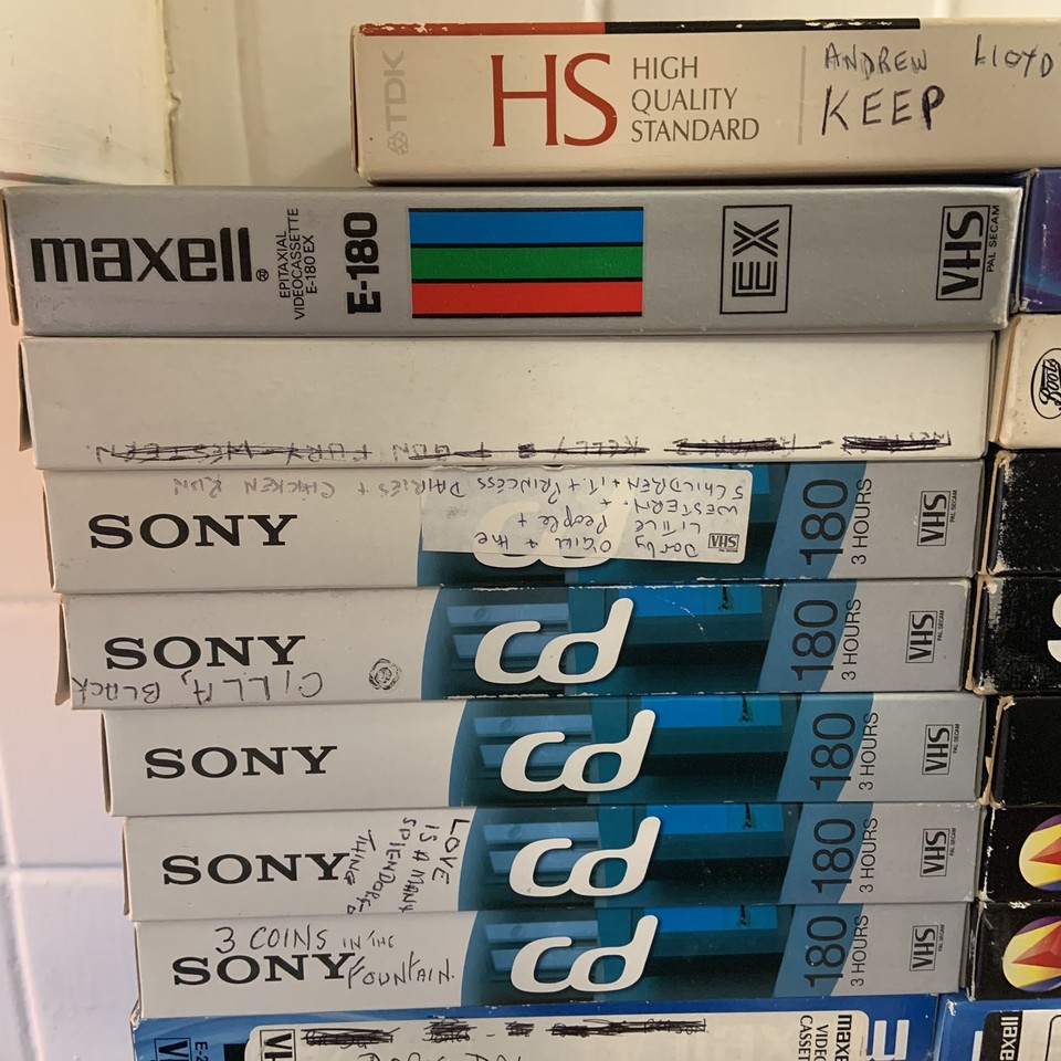 58 VHS Video Tapes with Recordings. | eBay UK
