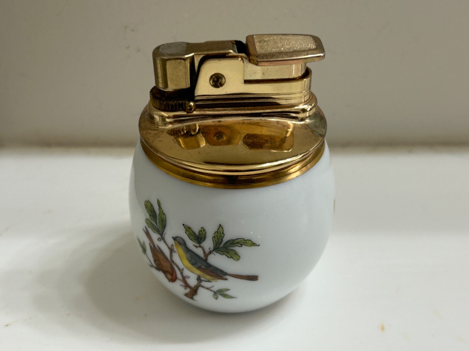 Herend Rothschild Bird Lighter | eBay