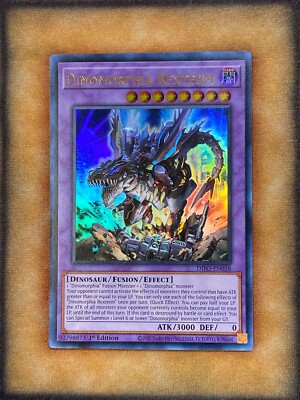 Yugioh Dinomorphia Rexterm DIFO-EN038 Ultra Rare 1st Ed NM | eBay