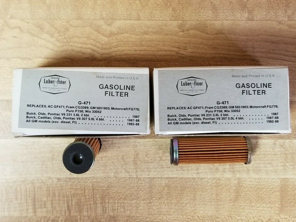 GONHER GG-17 - Fuel filter cross reference