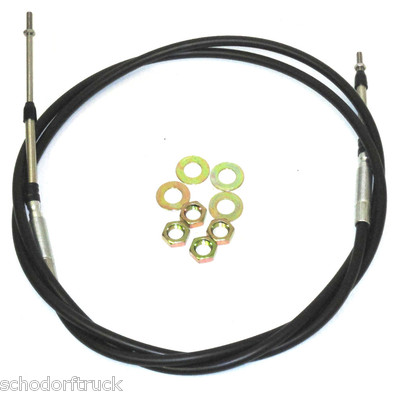 Buyers Products 5203BBU120 120" Universal Control Cable,PTO,Valve Dump ...