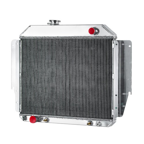 4 Row Aluminum Radiator Fits 79-91 Ford E100 E150 E250 E350 Econoline 5 ...