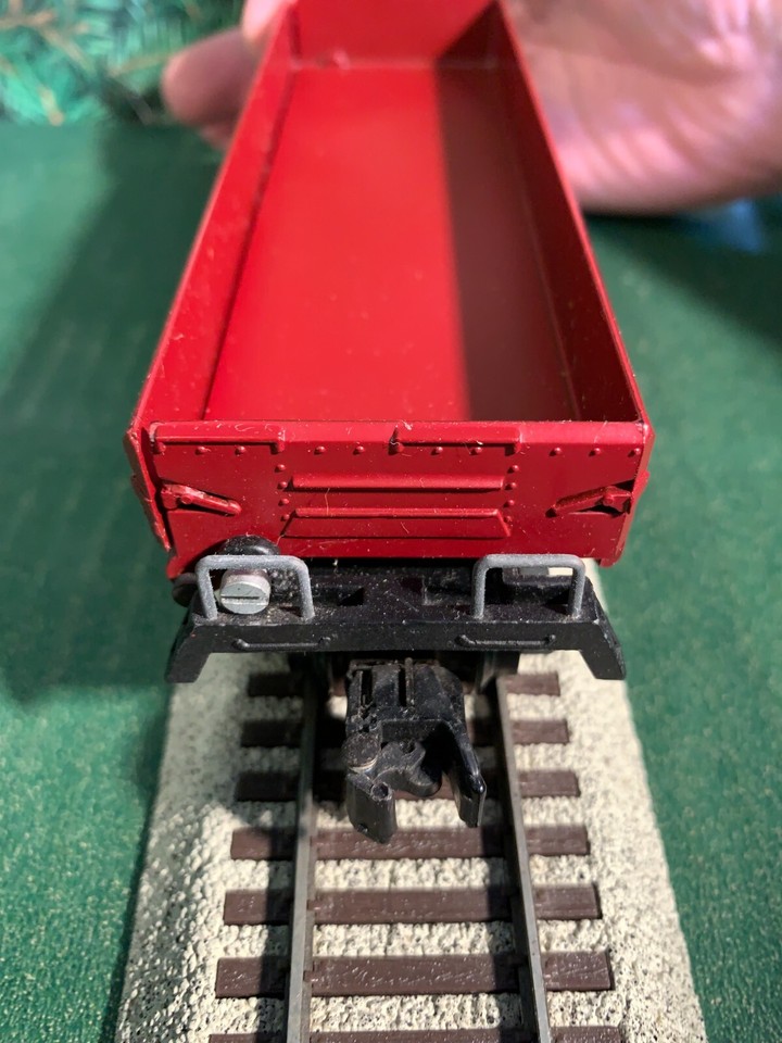 American Flyer 919 CB&Q OPR COAL DUMP CAR w 3rd RAIL~ BUTTON~25025 BOX ...