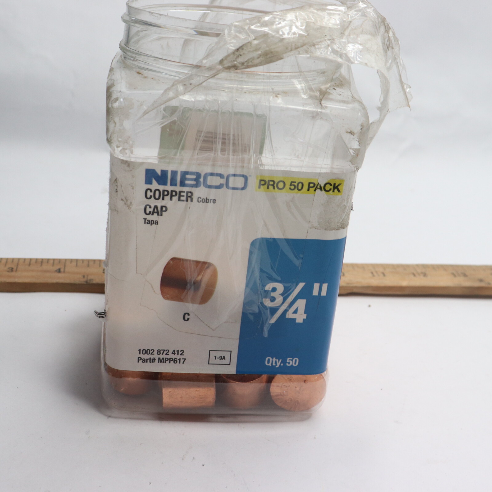 (26-Pk) Nibco Tube Cap Fitting Pro Pack Copper 3/4" x 3/4" MPP617 | eBay