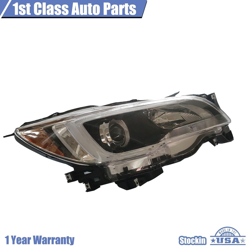 Halogen Headlight Black Interior For 2015-17 Subaru Legacy Outback ...