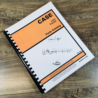 Case 1175 Tractor Parts Manual Catalog Book Assembly Schematic Exploded ...