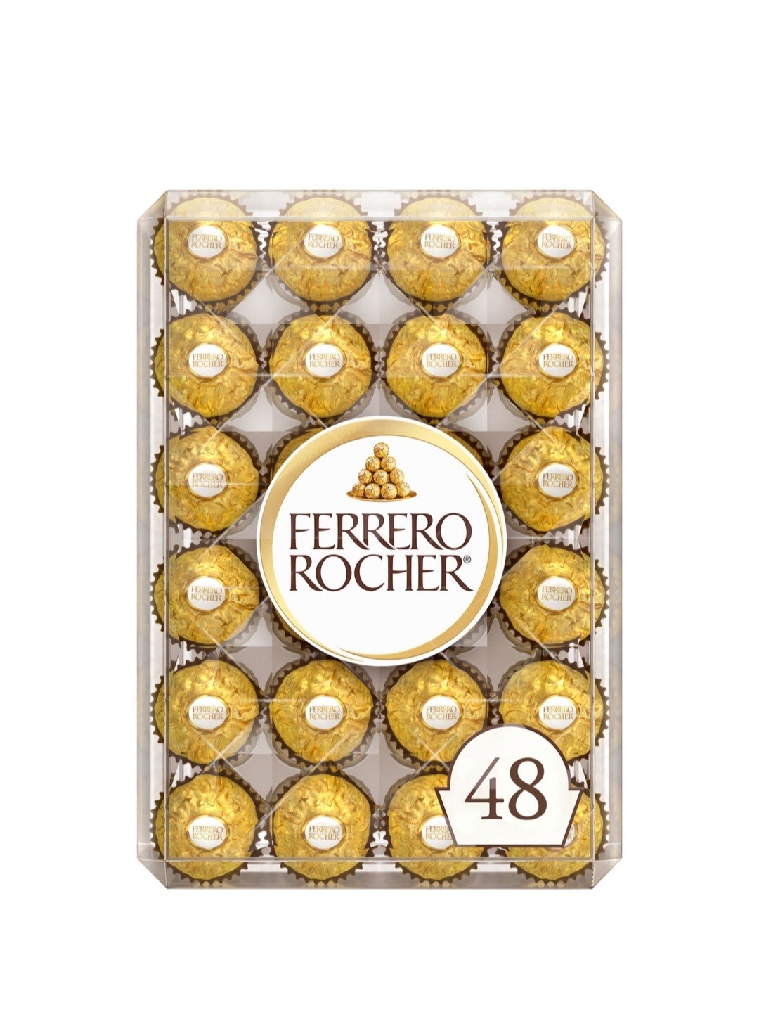 Ferrero Rocher Fine Hazelnut Chocolates 48 Pieces Gift Box for sale ...