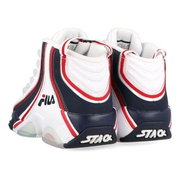FILA Stack 2 MSS23004 125 Basketball Shoes Sneaker White Navy Red | eBay