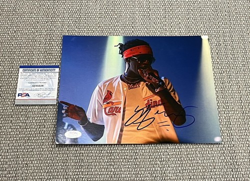 PSA COA YOUNG THUG Signed Autographed 8x10 Photo Slime Season Sp5der ...