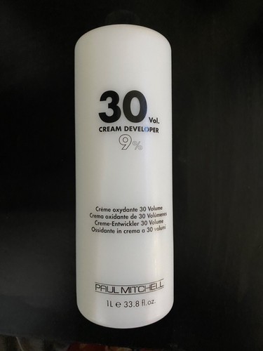 Paul Mitchell 30 Vol. Cream Developer 9% 33.8 OZ | eBay